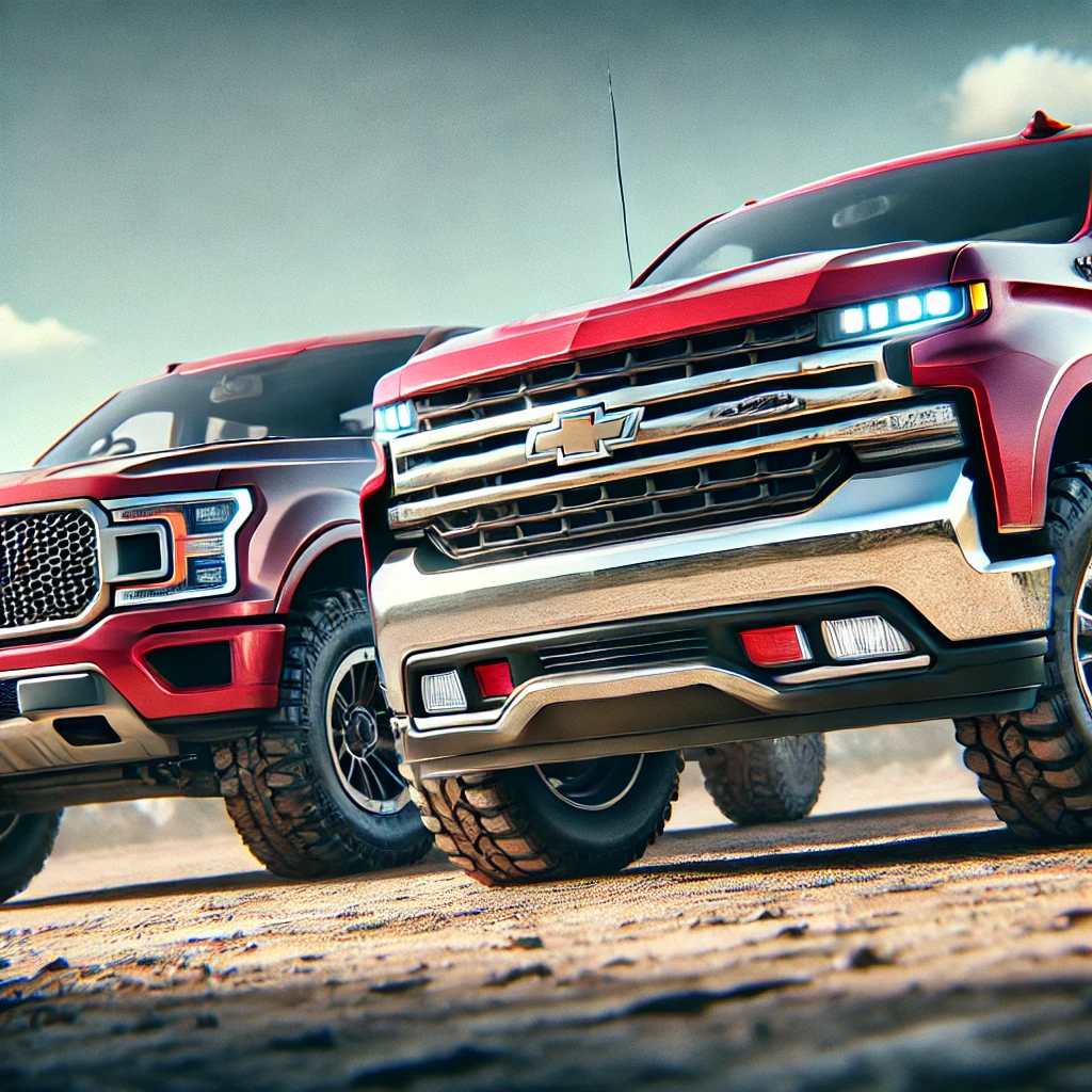 Ultimate Pickup Truck Comparison in 2024: Chevrolet Silverado vs. Ford ...