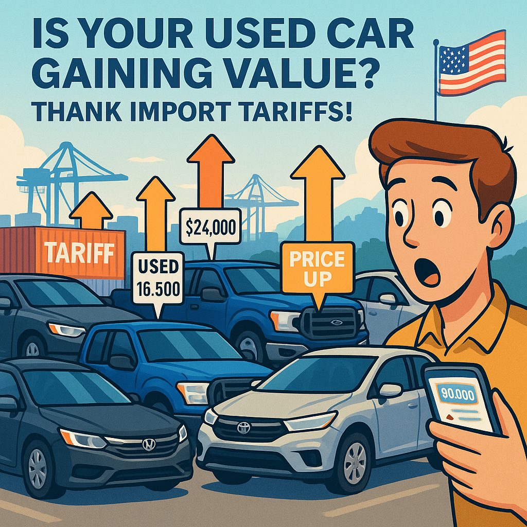 Is Your Used Car Gaining Value? Thank Import Tariffs! – Autoraiders