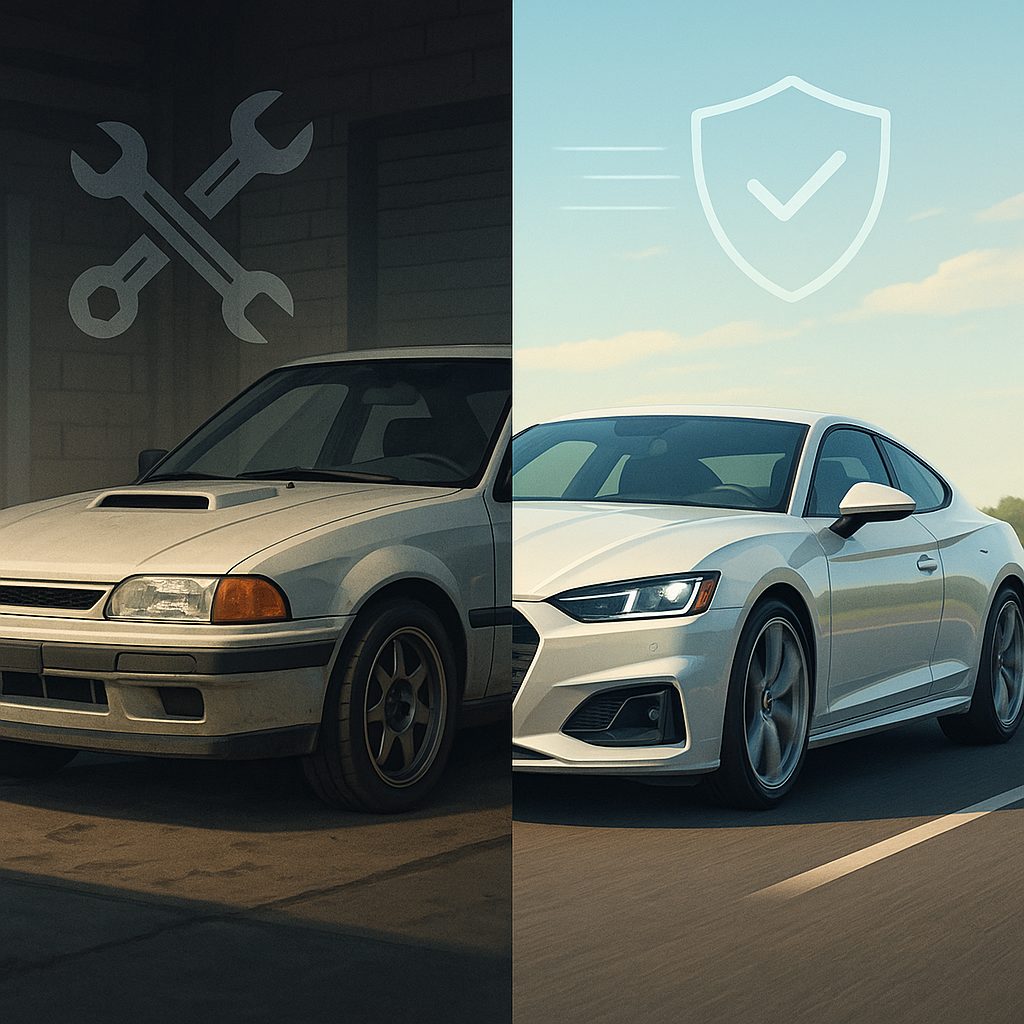 Old Tuner vs New Sports Car: Performance, Maintenance & Insurance ...