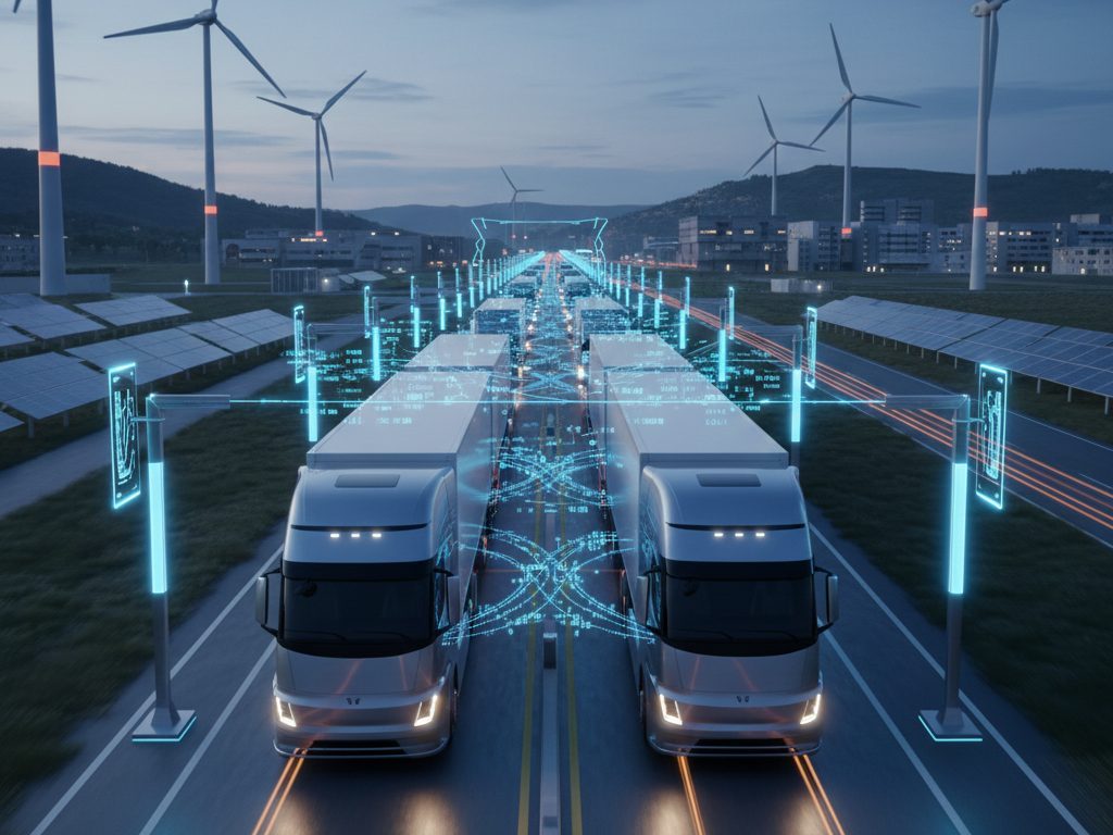 V2X Technology and Truck Platooning: What EU Logistics Mean for EV ...